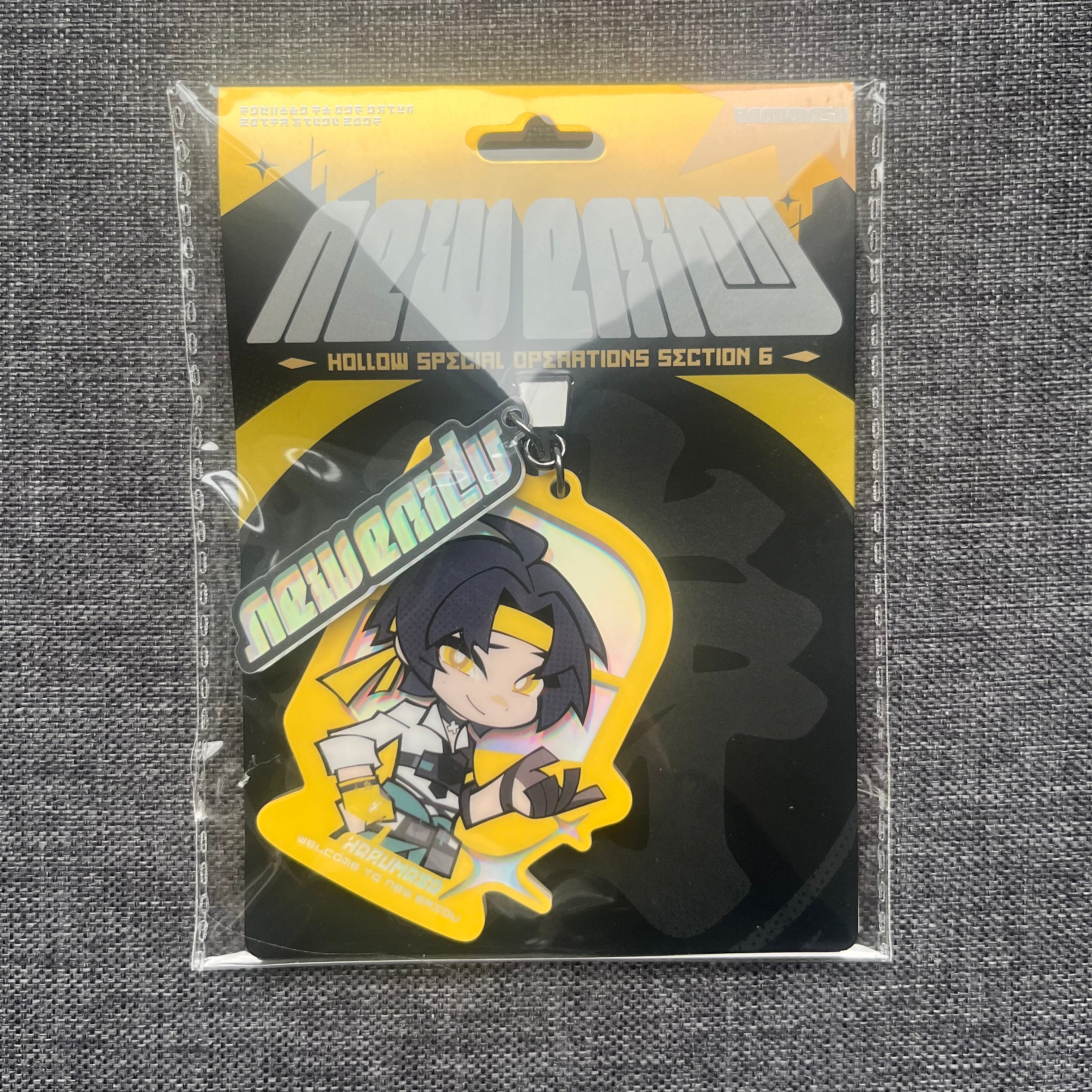 Zenless Zone Zero Harumasa Acrylic Charm – Angry Egg Merch