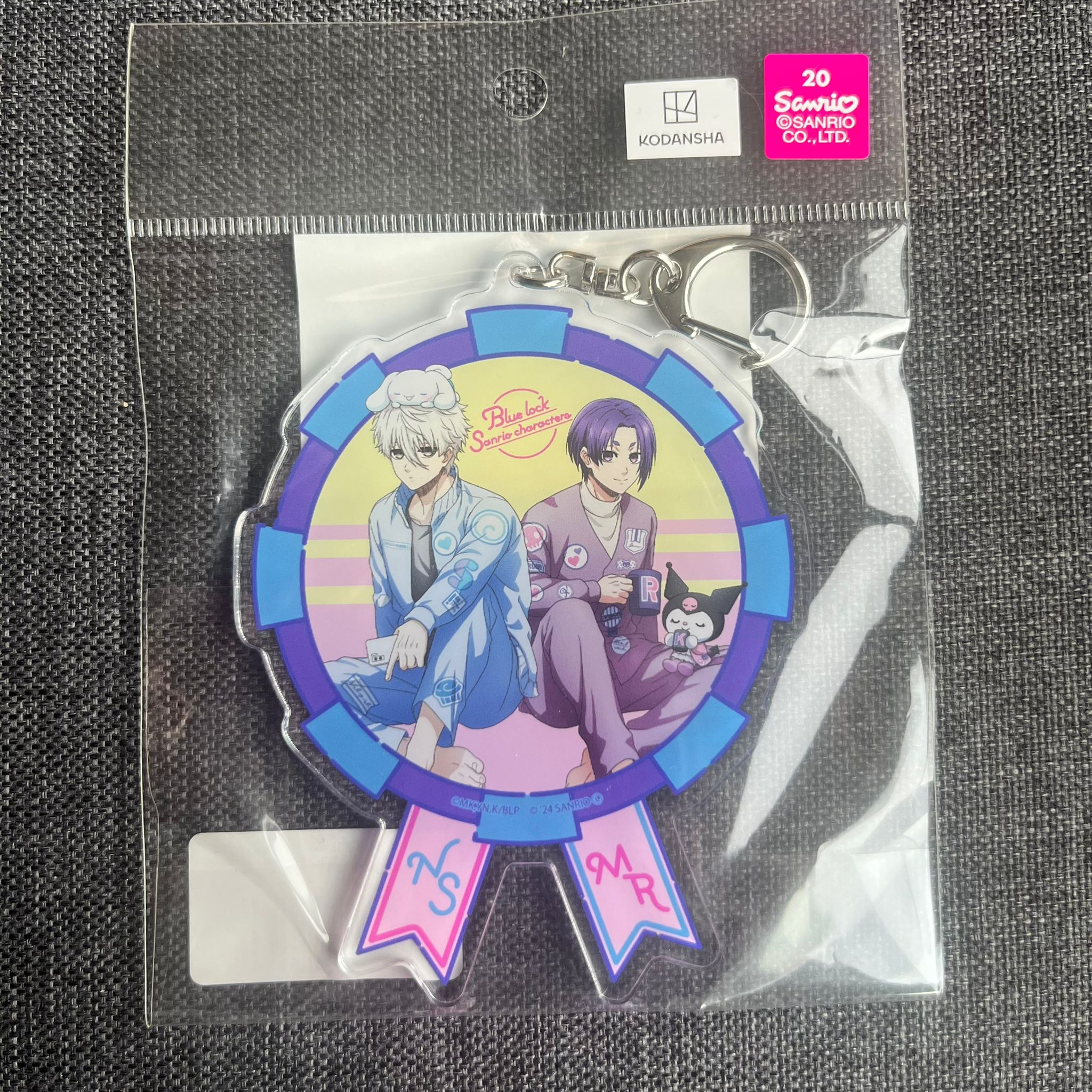 Blue Lock x Sanrio Nagi Reo Large Acrylic Charm – Angry Egg Merch